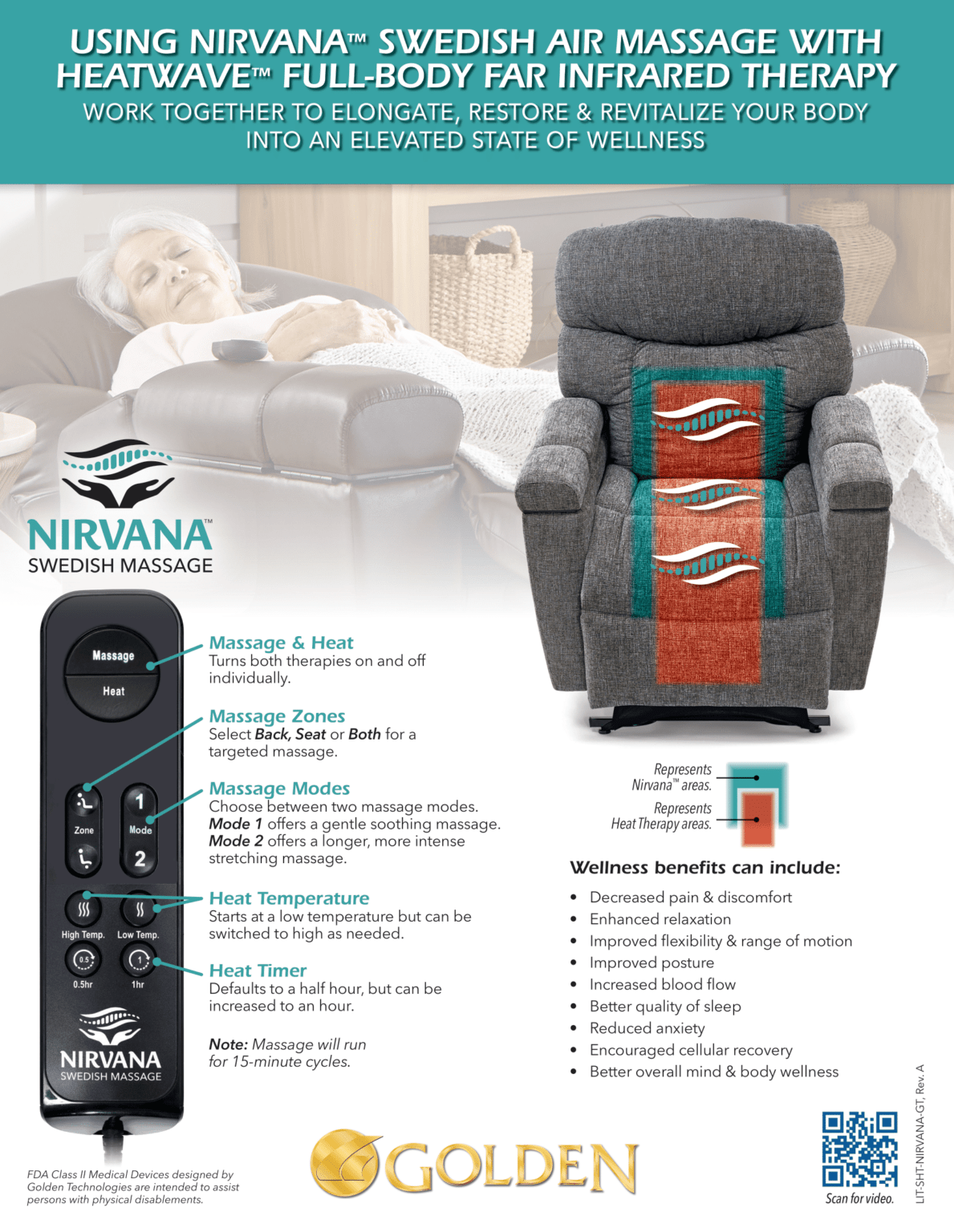 Rhea with Twilight & Nirvana Large - Golden Technologies